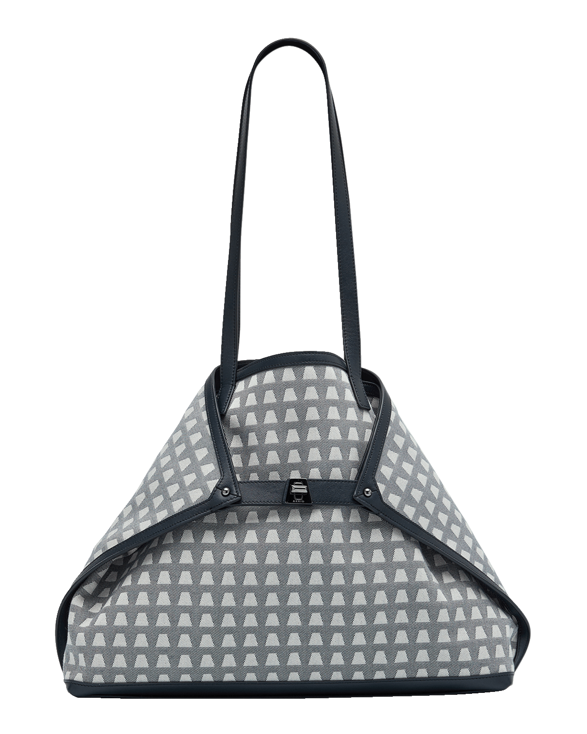 Akris Ai Medium Techno Fabric Shoulder Bag | Neiman Marcus