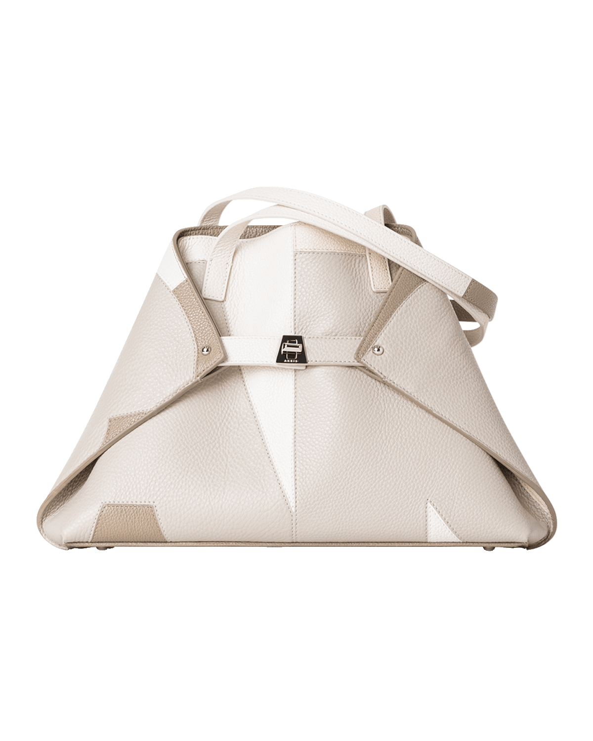 Akris Ai Medium Techno Fabric Shoulder Bag | Neiman Marcus