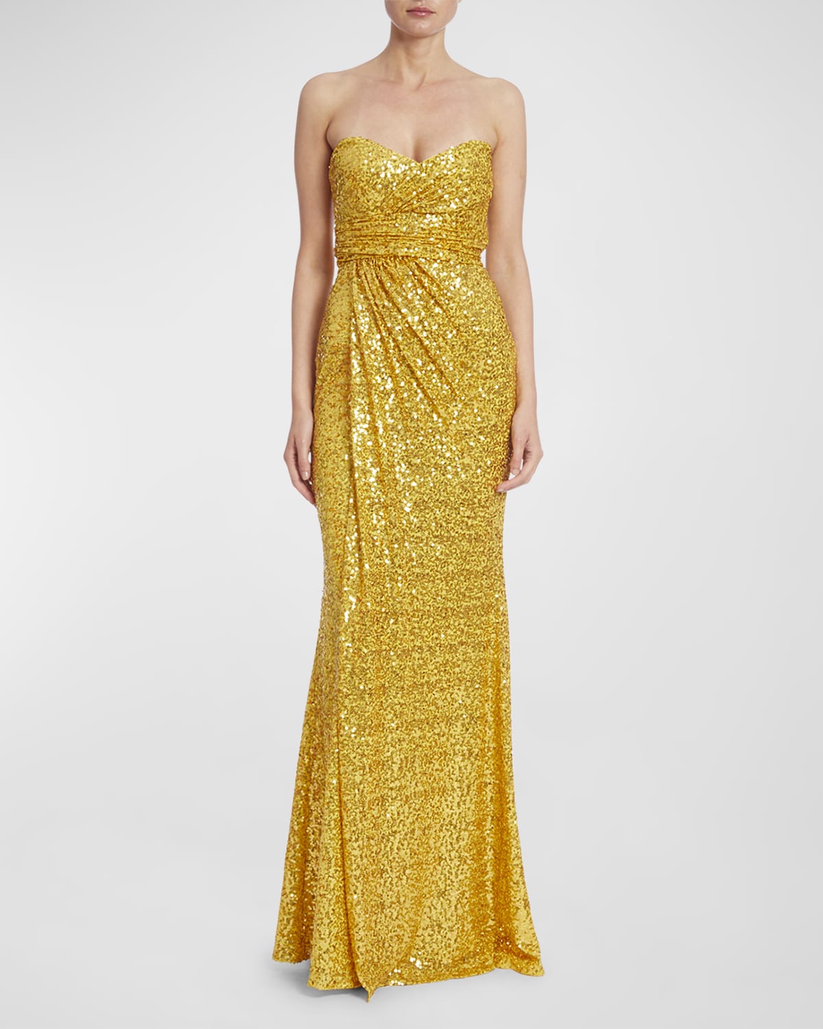 Sweetheart Neckline Gown | Neiman Marcus