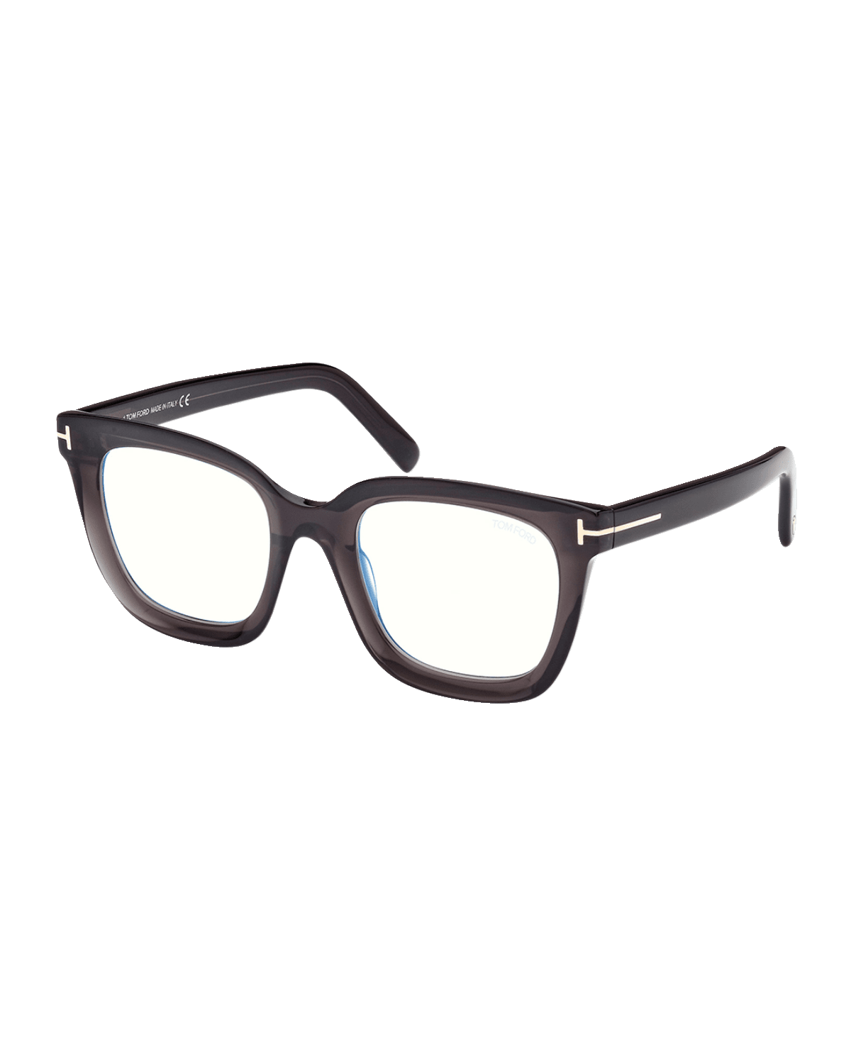 TOM FORD Blue Block Square Optical Frame | Neiman Marcus