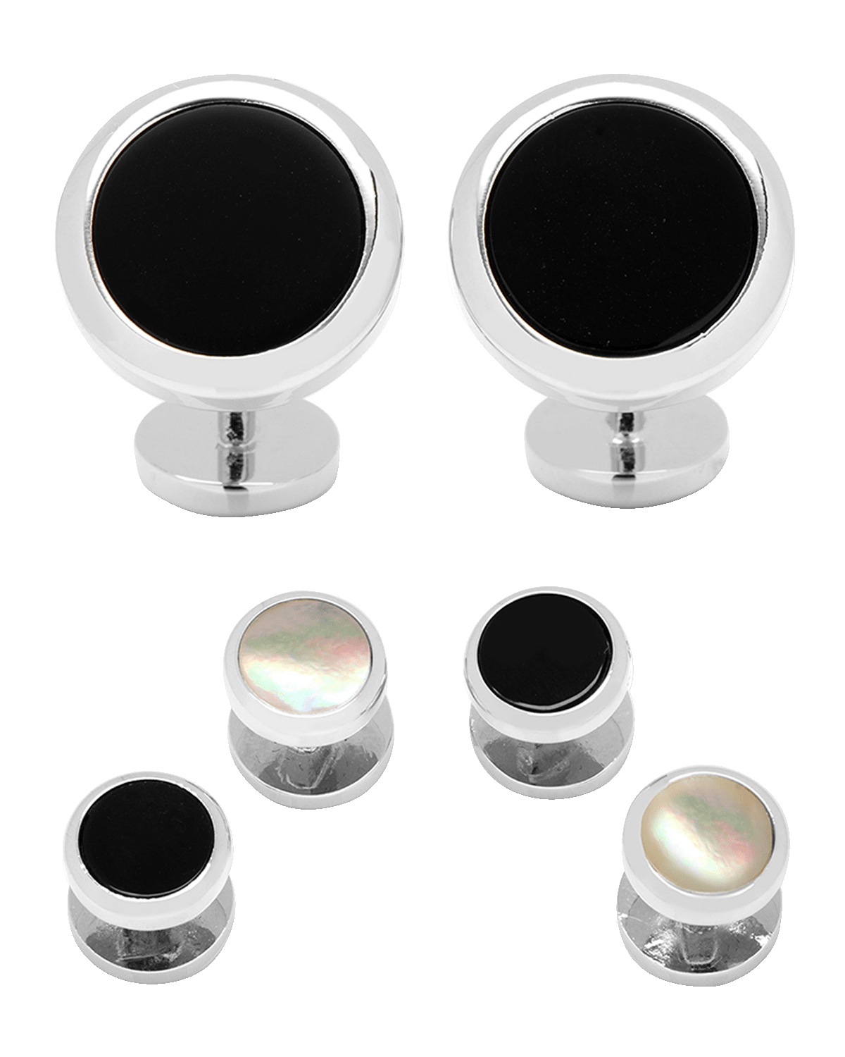 Cufflinks Inc. Men's Mother-of-Pearl Cuff Link 5-Stud Set | Neiman Marcus