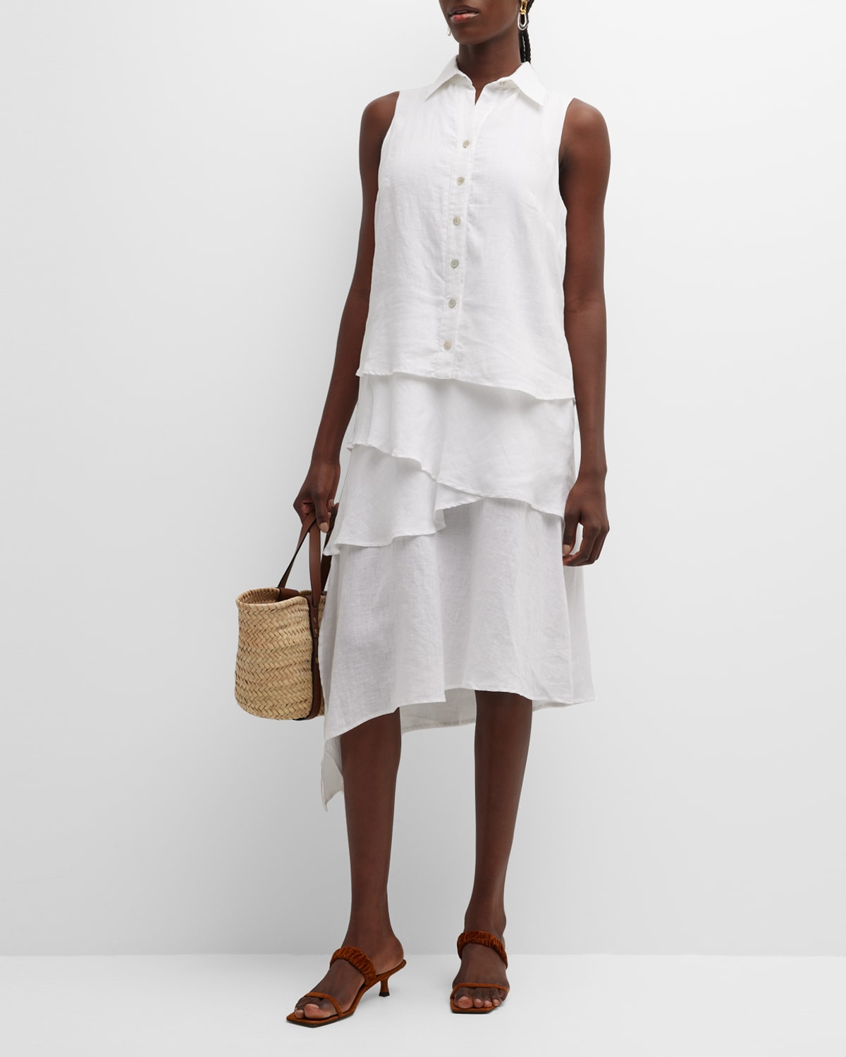 Womens Linen Dress | Neiman Marcus