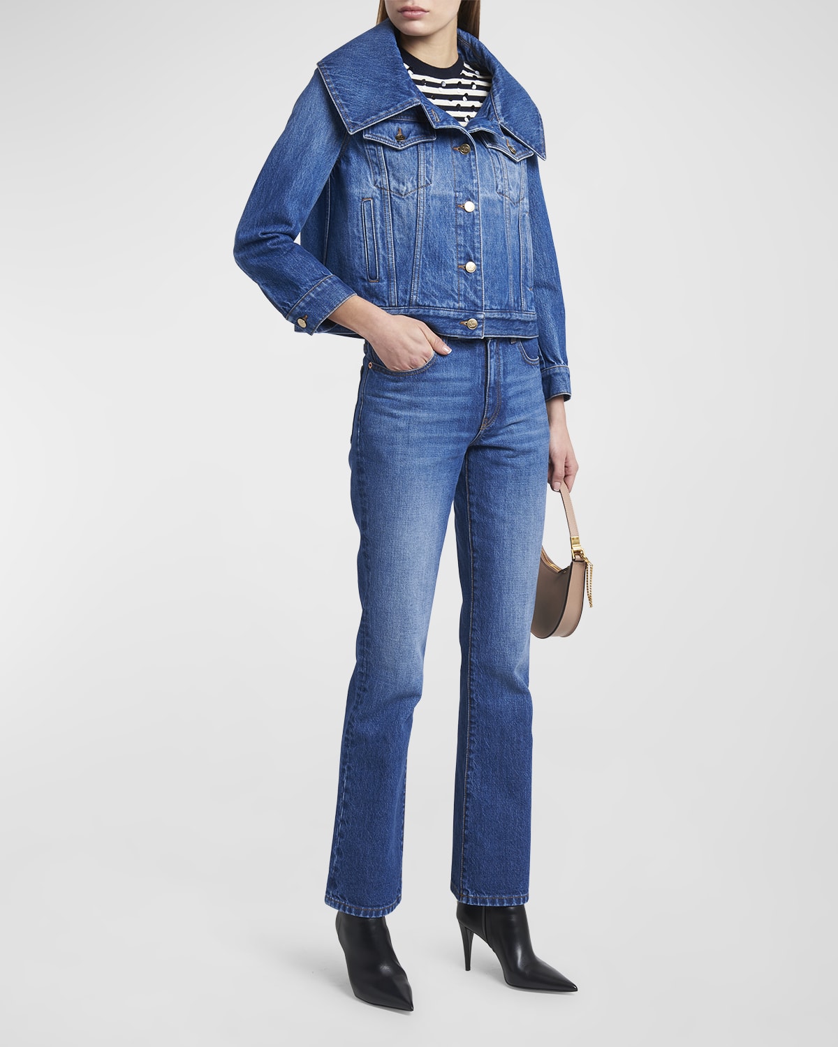 Spread Collar Jacket | Neiman Marcus