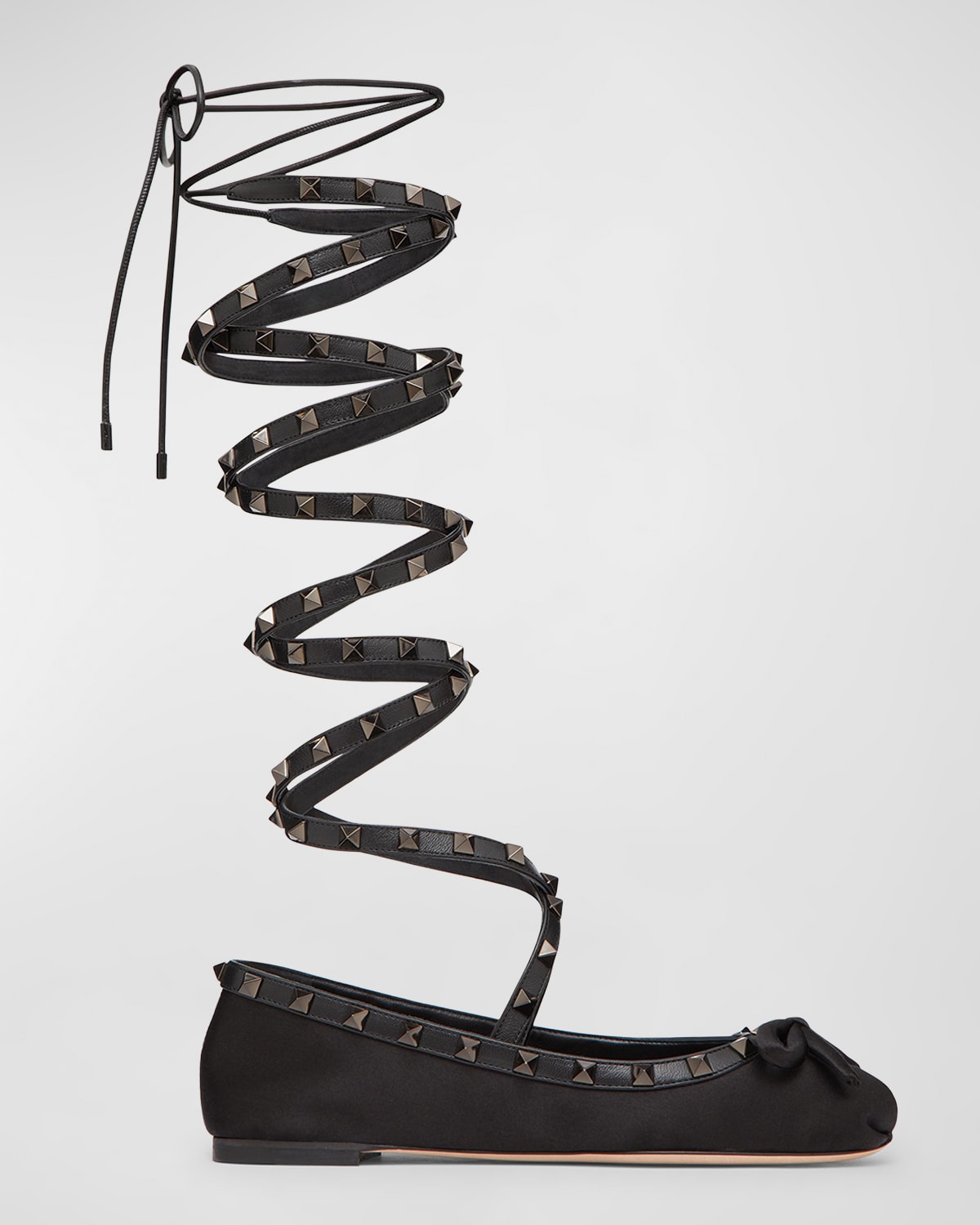Black Ankle Wrap Shoes | Neiman Marcus