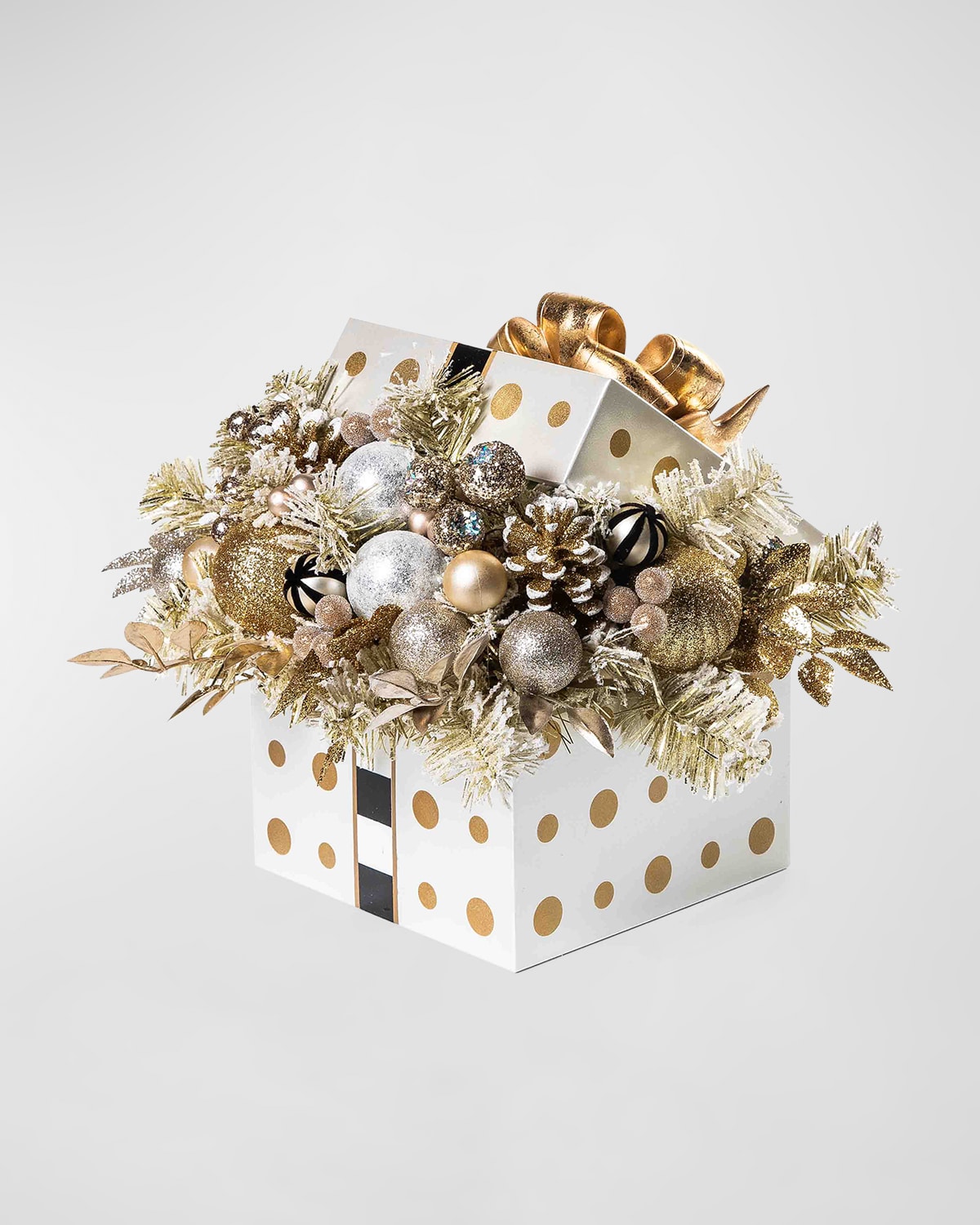 Salzburg Creations 12" Bountiful Elegance Christmas Tree | Neiman Marcus