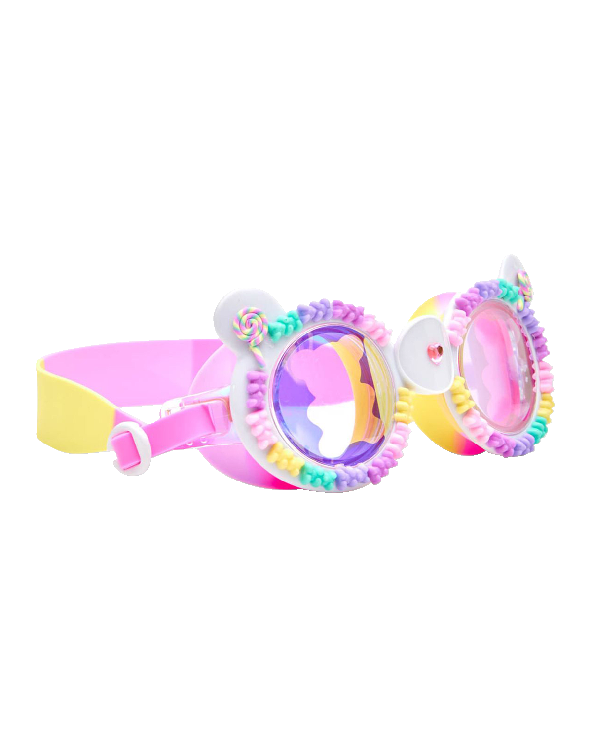 Bling2o Kid's Unicorn Rhinestone Swim Goggles | Neiman Marcus