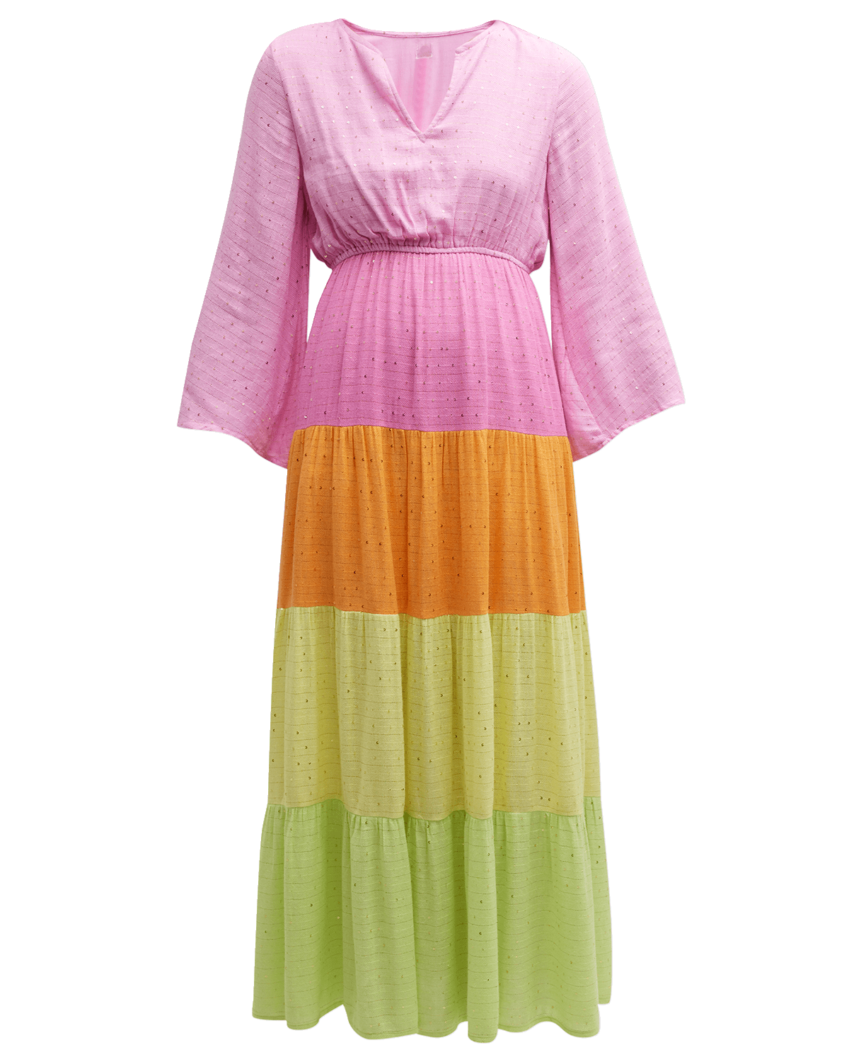 Joseph Devonshire Colorblock Handkerchief Maxi Dress | Neiman Marcus