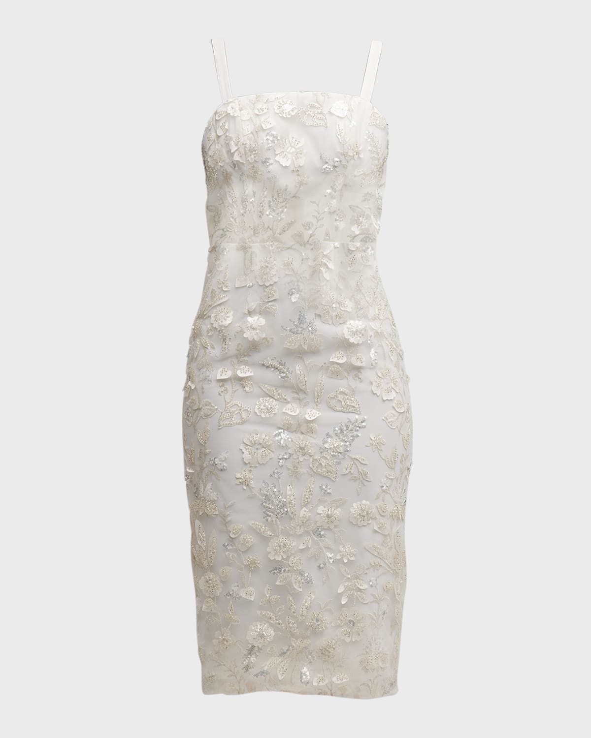 Sheer Cocktail Dress | Neiman Marcus