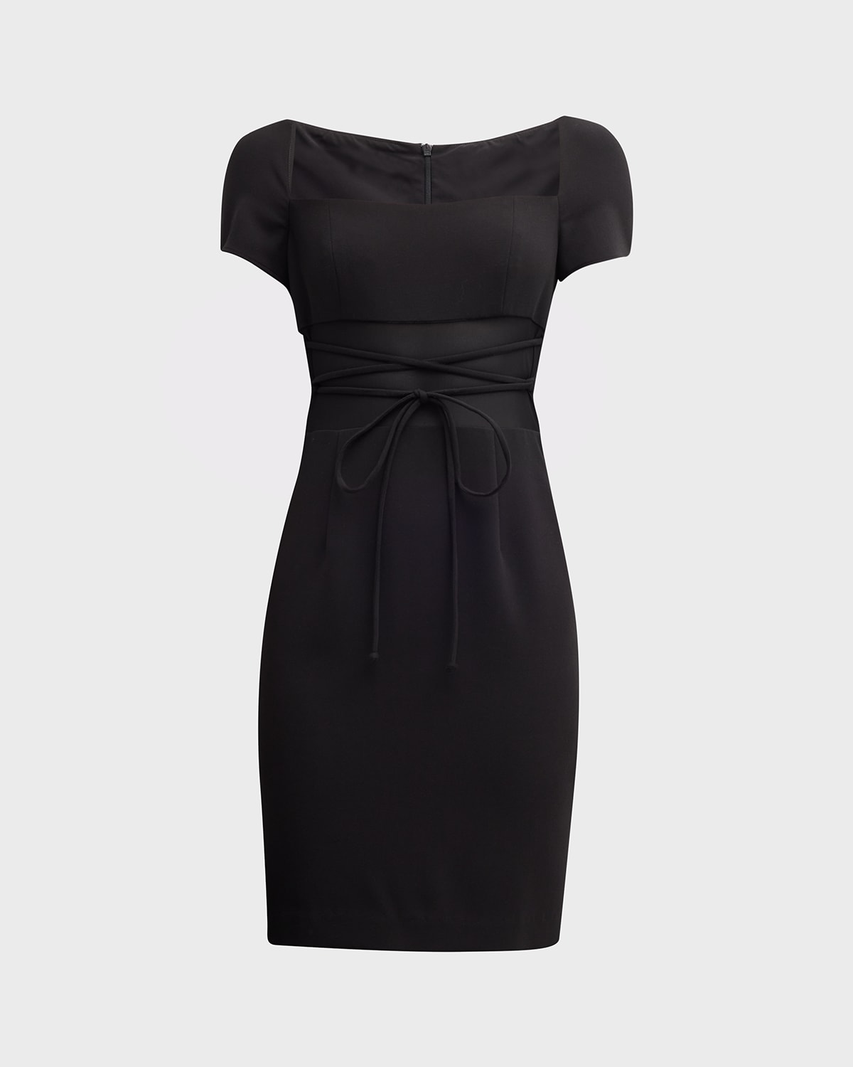 Sheer Cocktail Dress | Neiman Marcus