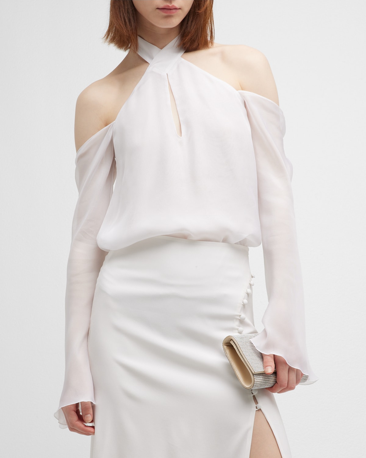 Cold Shoulder Top | Neiman Marcus