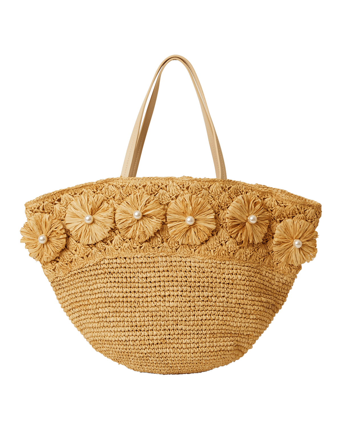 Manebi Mini Summer Raffia Top-Handle Bag | Neiman Marcus