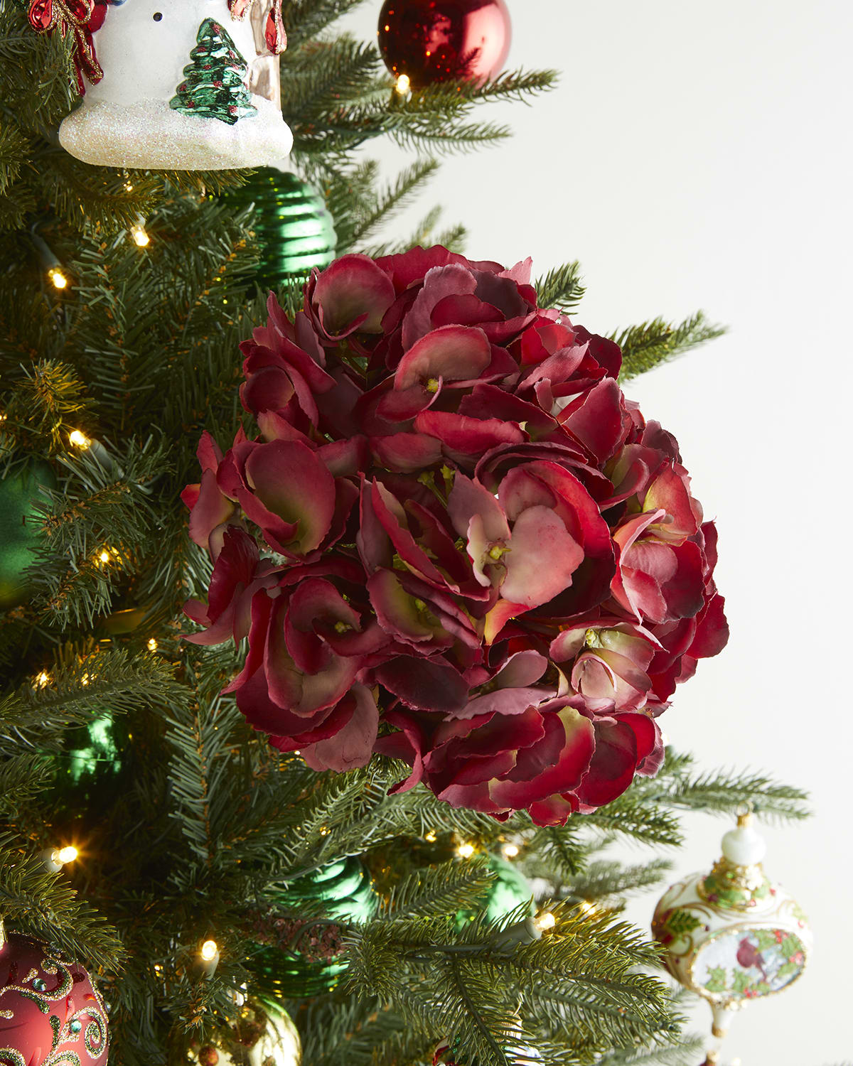 Salzburg Creations 12" Bountiful Elegance Christmas Tree | Neiman Marcus
