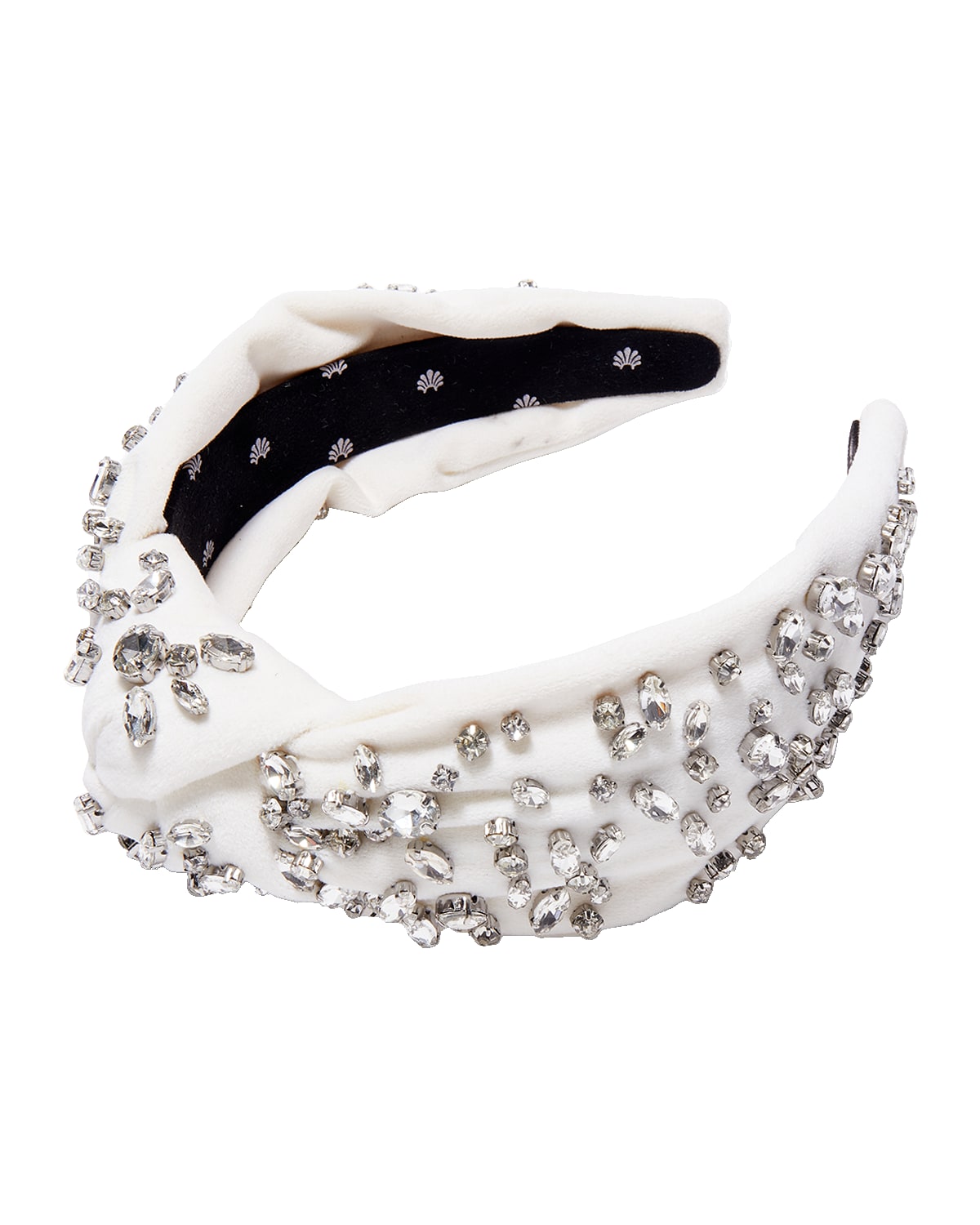 Lele Sadoughi Disco Crystal Knotted Headband | Neiman Marcus