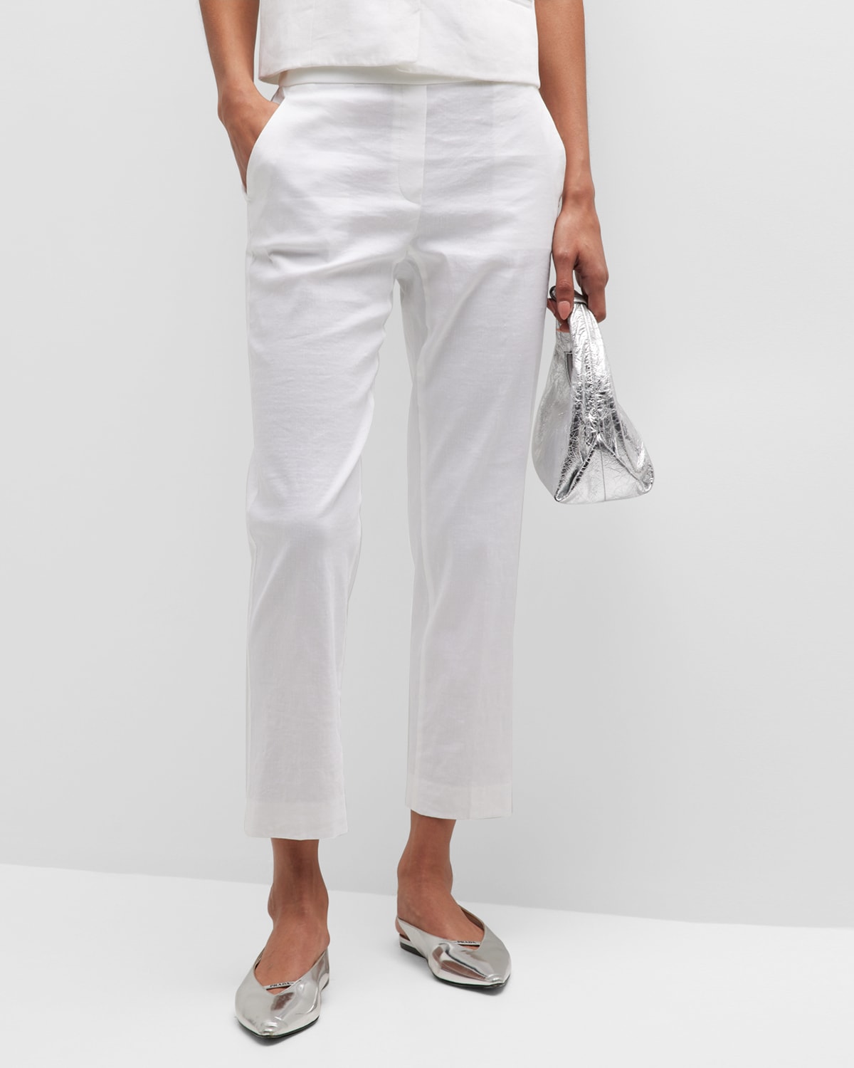 Womens Linen Pants | Neiman Marcus