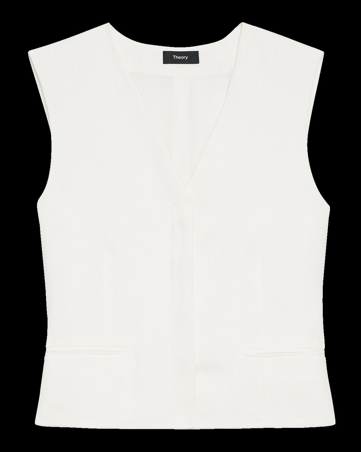 Rag & Bone Brody Cable-Knit Cropped Vest | Neiman Marcus