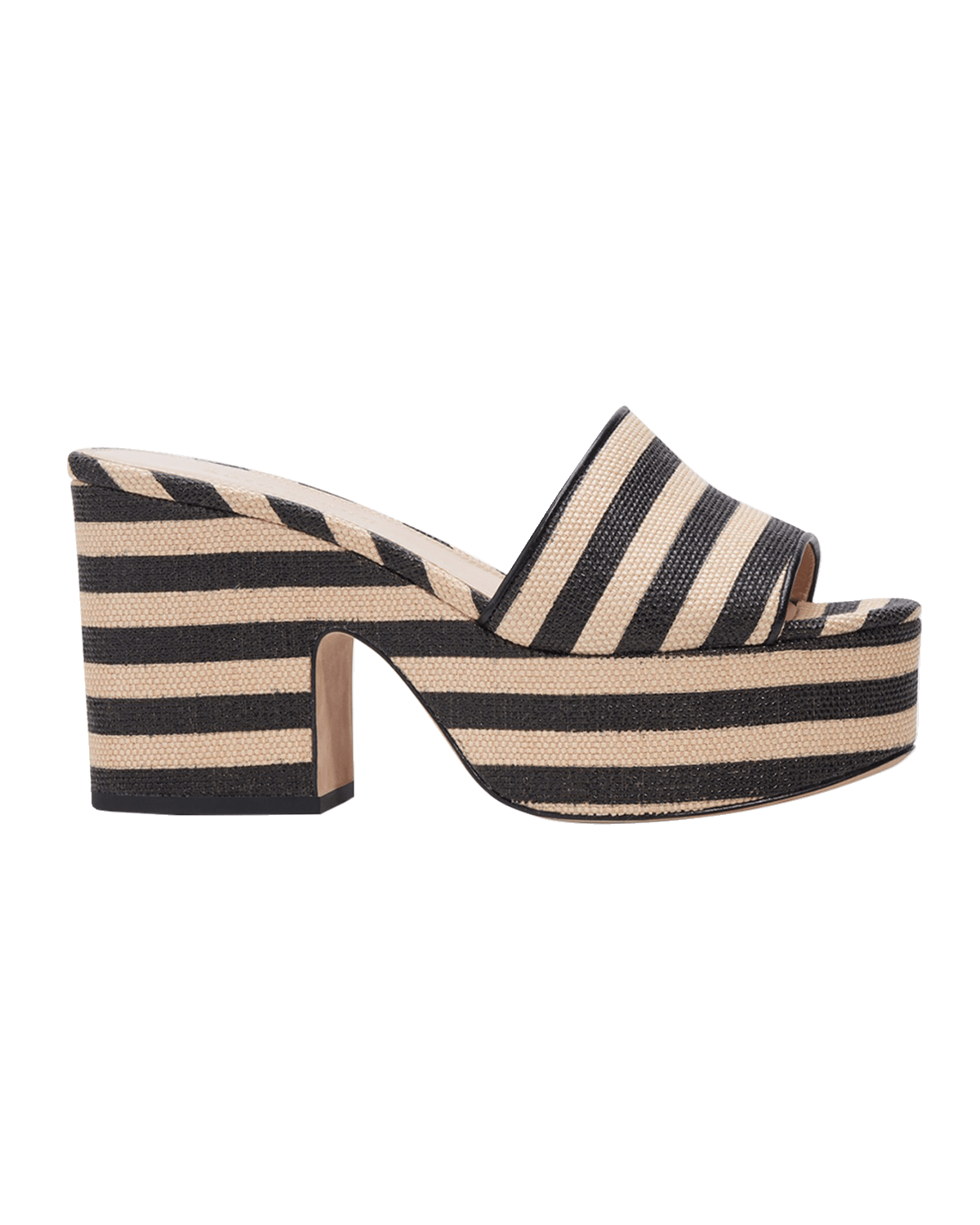 Schutz Dalle Clear Platform Slide Sandals | Neiman Marcus