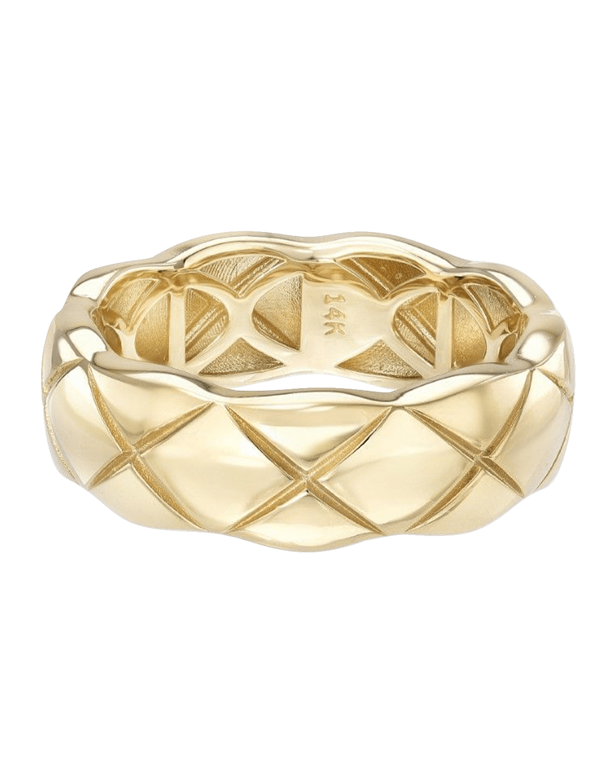 Zoe Lev Jewelry Small Personalized Initial Signet Ring, Size 4-8 ...