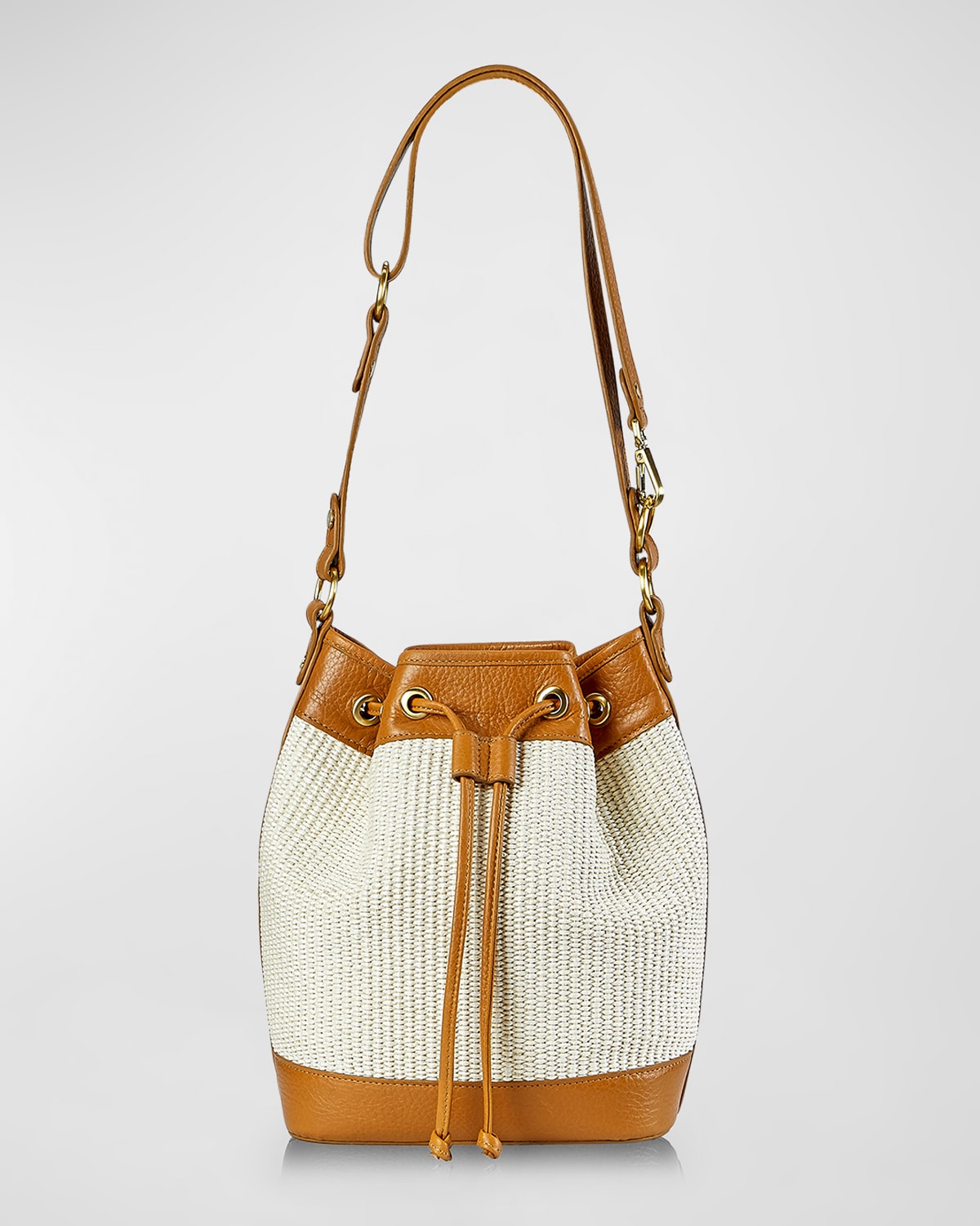Leather Drawstring Bag | Neiman Marcus