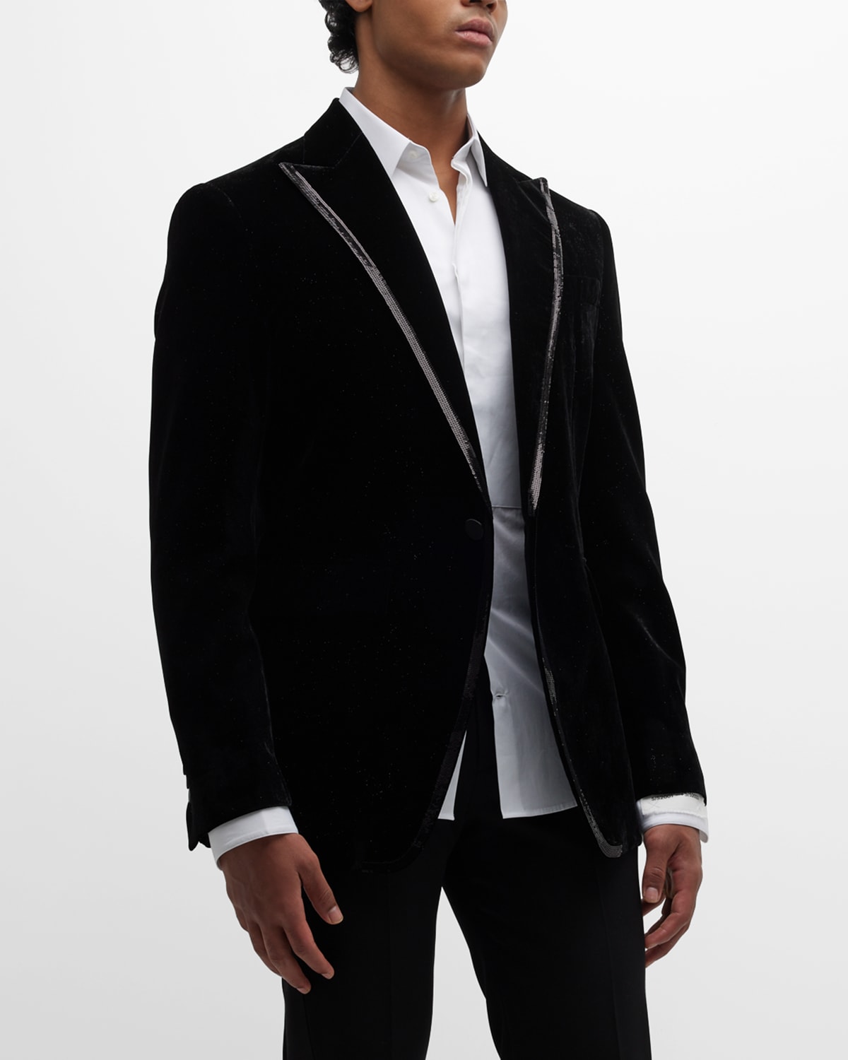 Long Tuxedo Jacket | Neiman Marcus
