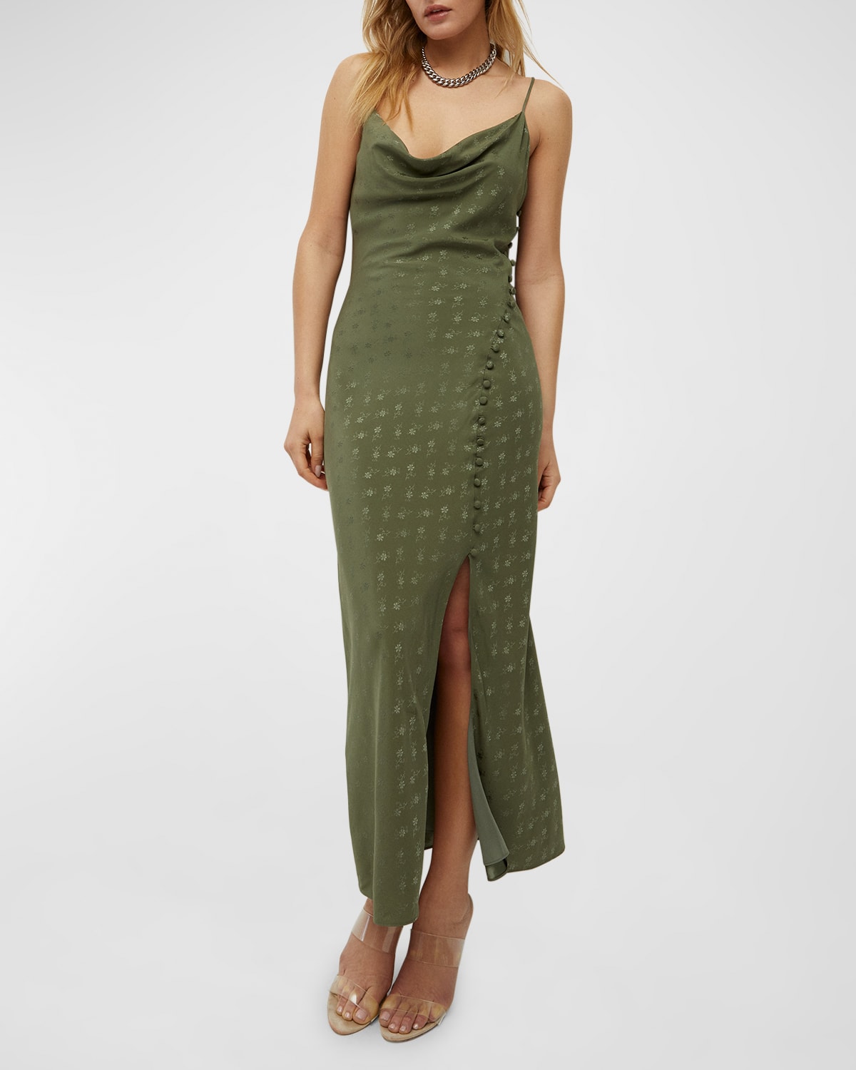 Spaghetti Straps Maxi Dress | Neiman Marcus