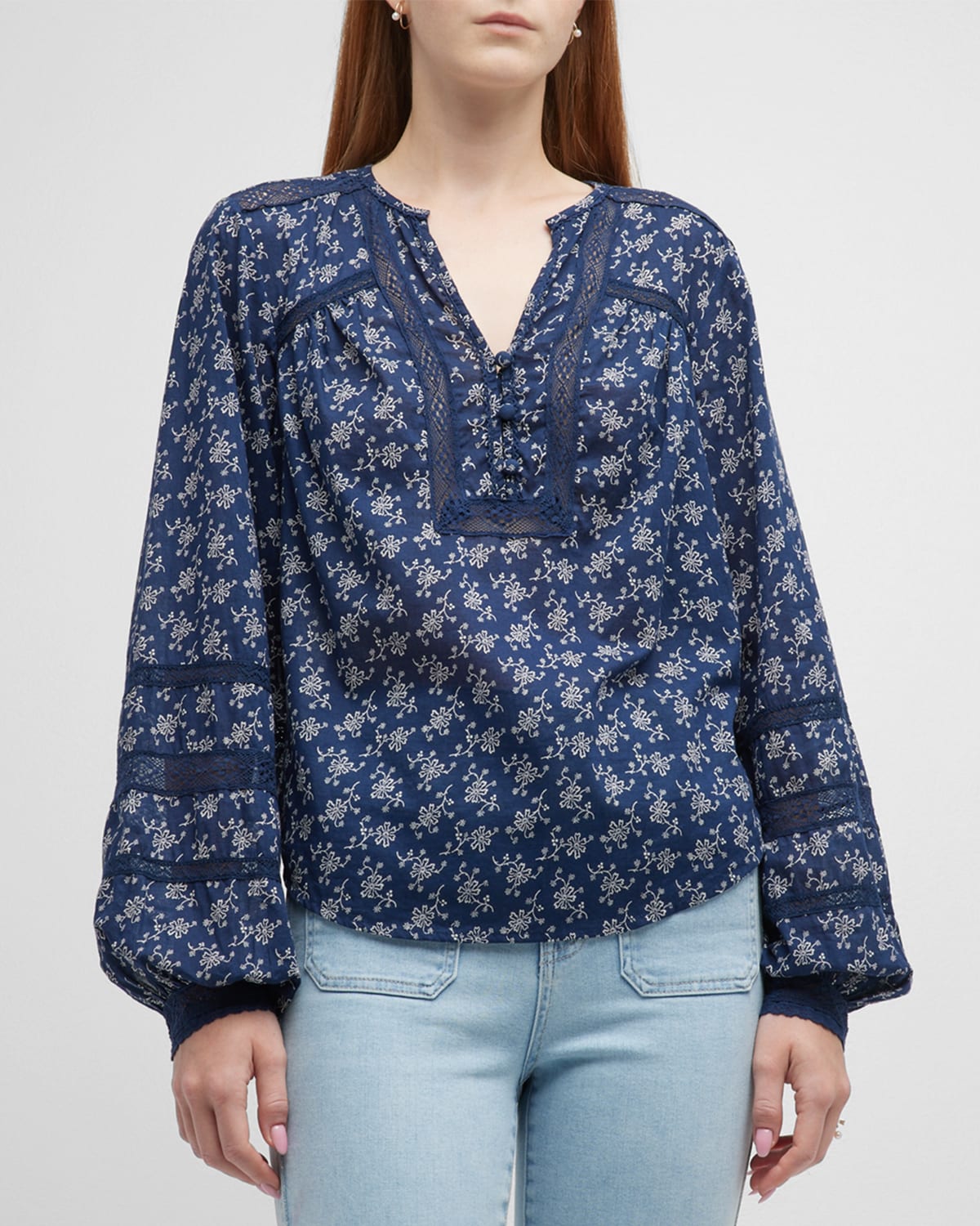 Womens Embroidered Top | Neiman Marcus