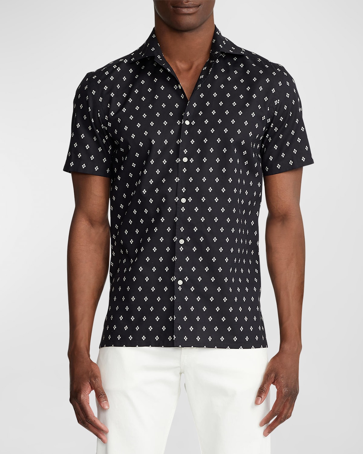 Geometric Print Top | Neiman Marcus