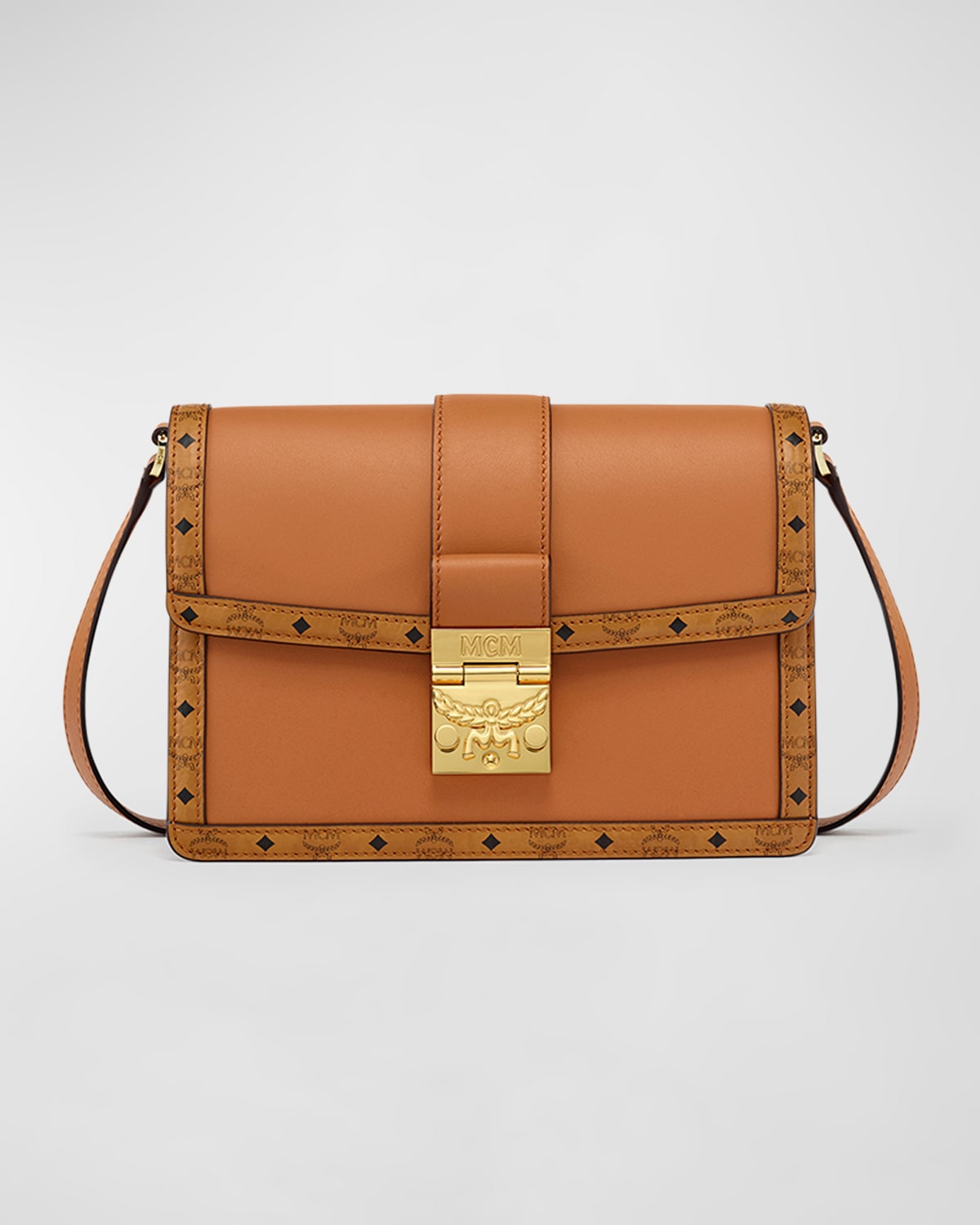 Push Lock Closure Bag | Neiman Marcus