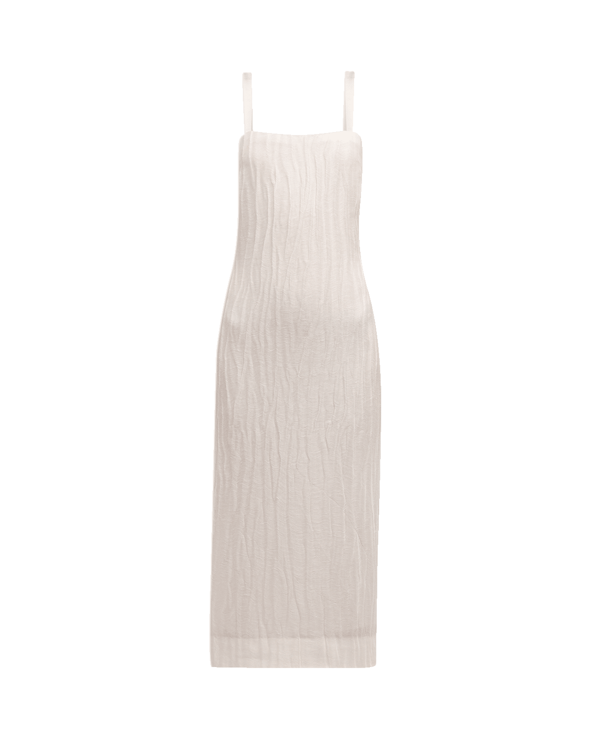 Max Mara Alias Square-Neck Ribbed Dress | Neiman Marcus