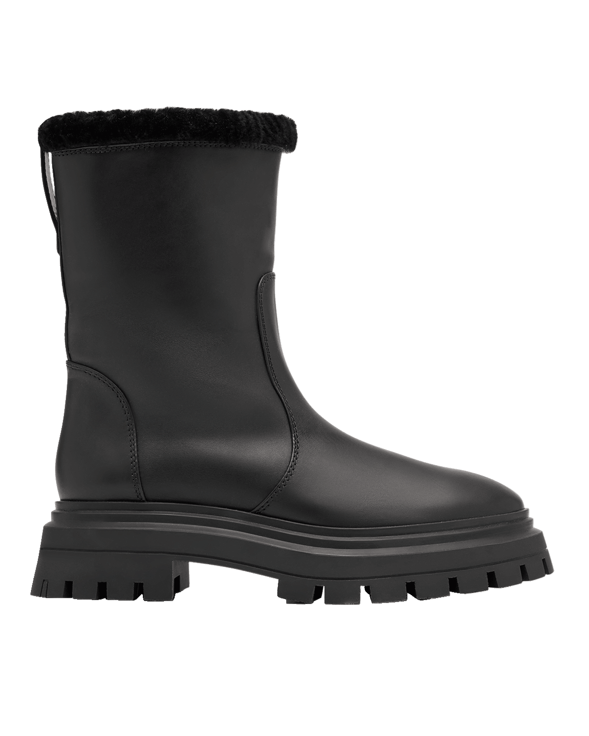 Frye Veronica Leather Zip Booties | Neiman Marcus