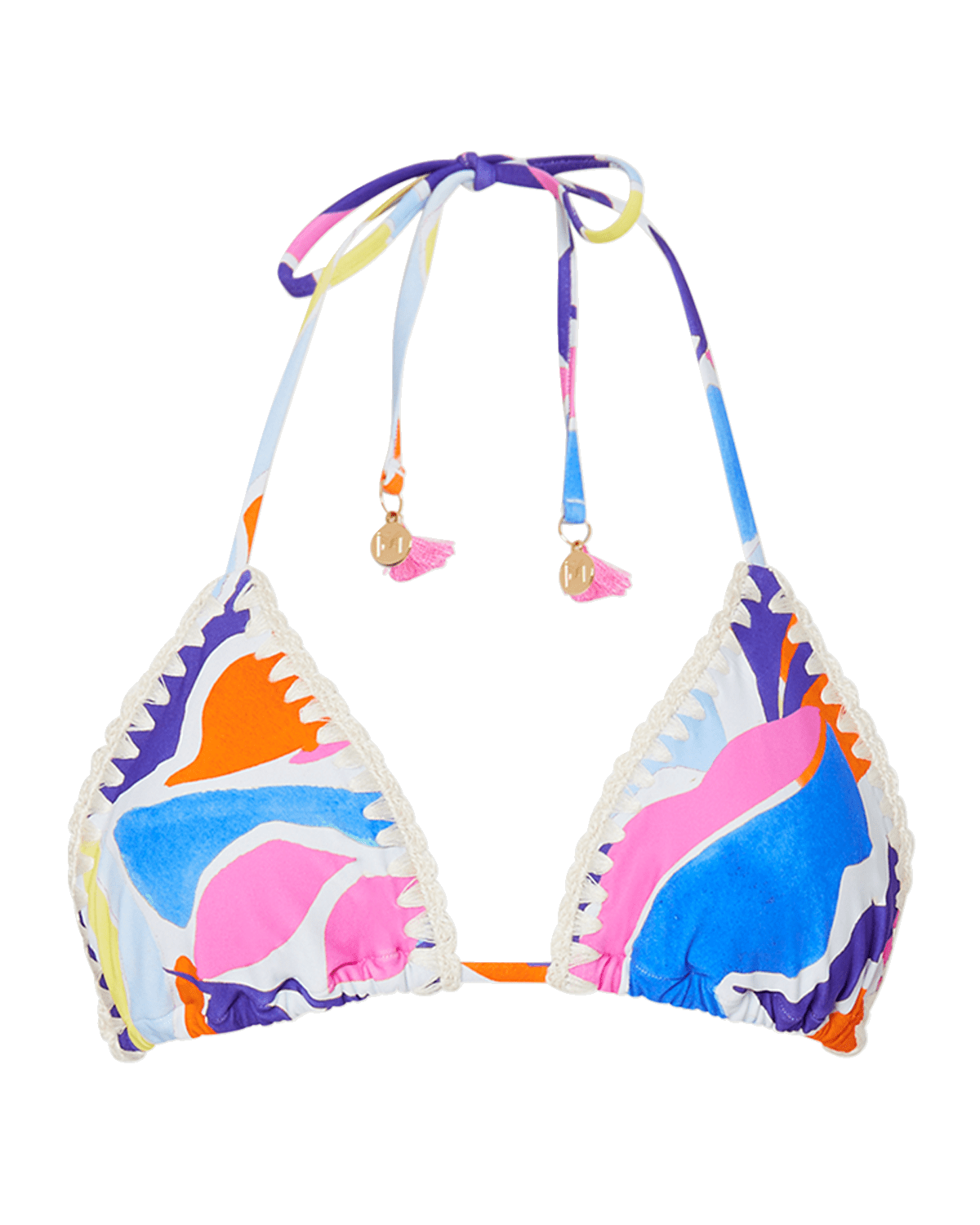 Tanya Taylor Laura Bandeau Bikini Top | Neiman Marcus
