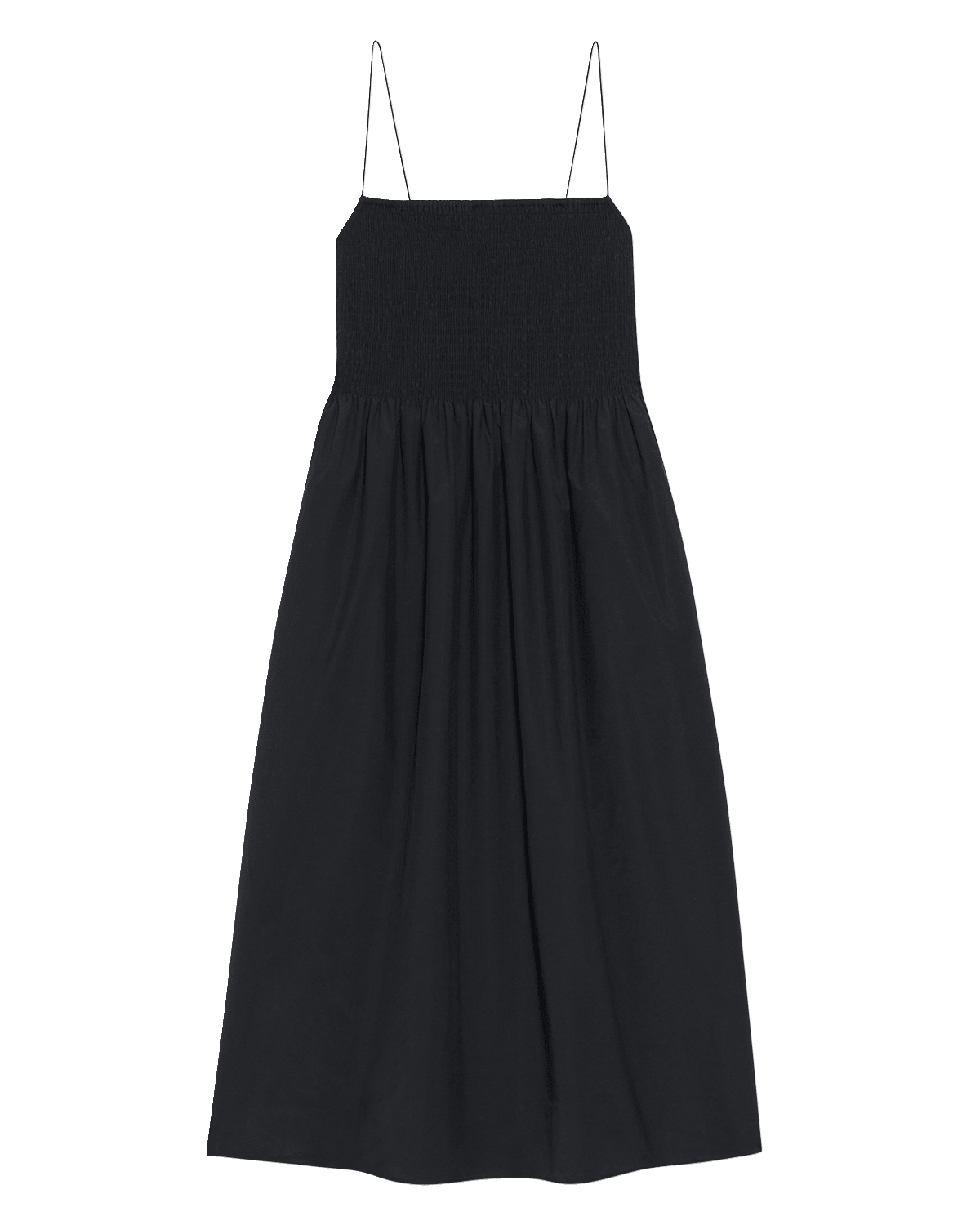 Citizens of Humanity Ari Drop-Waist A-Line Midi Dress | Neiman Marcus