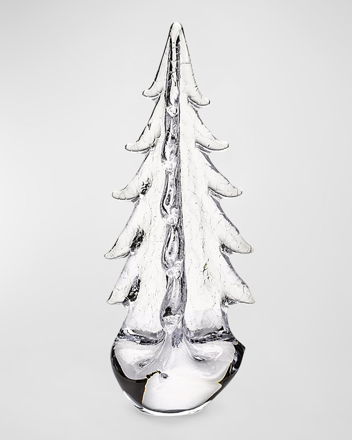 Simon Pearce Vermont Twist Evergreen Tree in Gift Box, 14" | Neiman Marcus