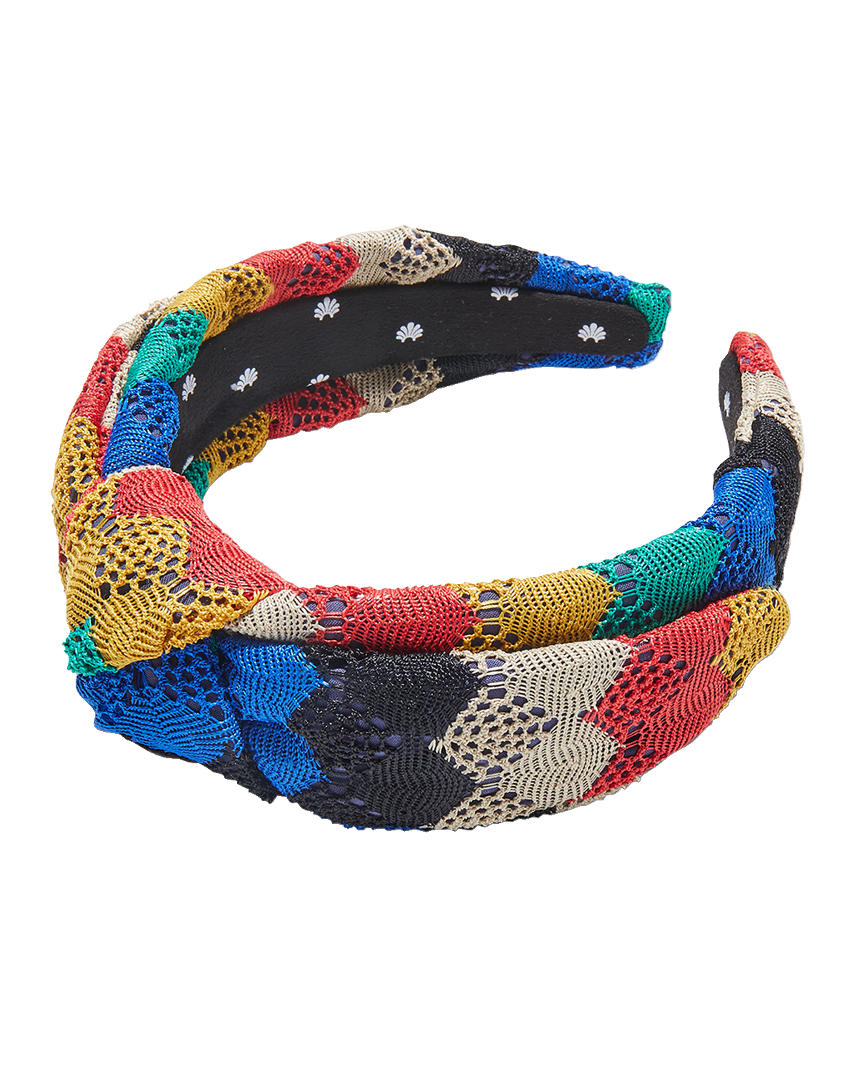 Lele Sadoughi Disco Crystal Knotted Headband | Neiman Marcus