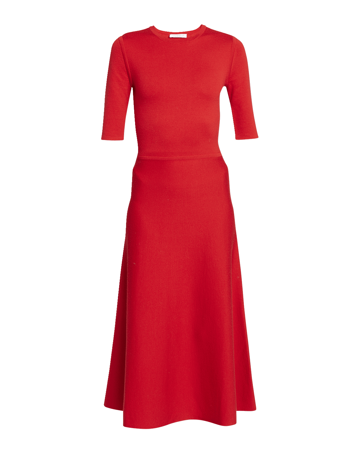 Gabriela Hearst Hannah Long Puff-Sleeve Wool Maxi Dress | Neiman Marcus