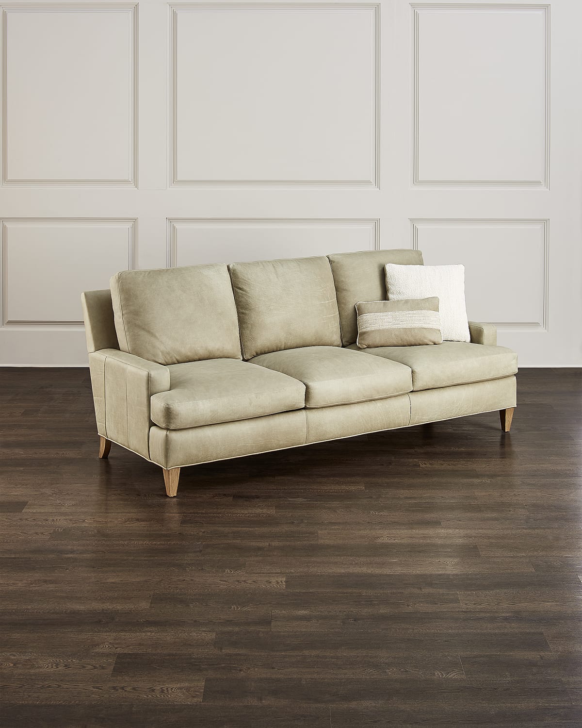 Warner Linen Sectional Sofa | Cabinets Matttroy