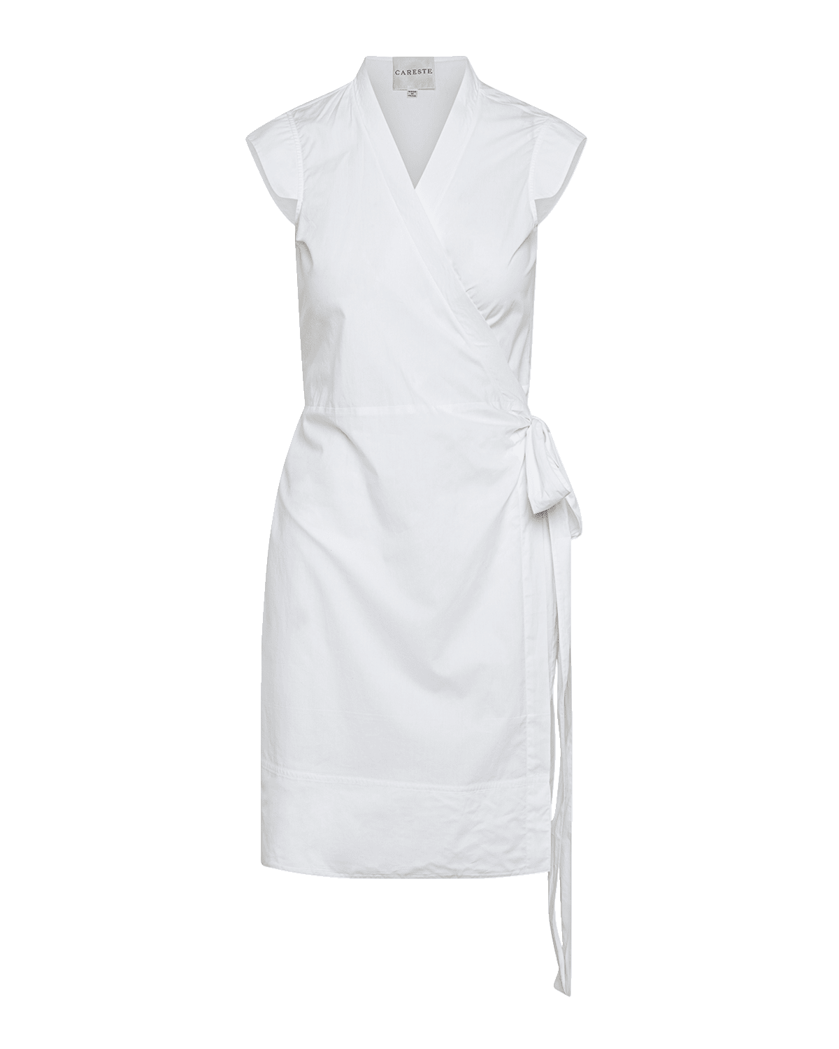 Ramy Brook Hannah Satin Wrap Midi Dress | Neiman Marcus