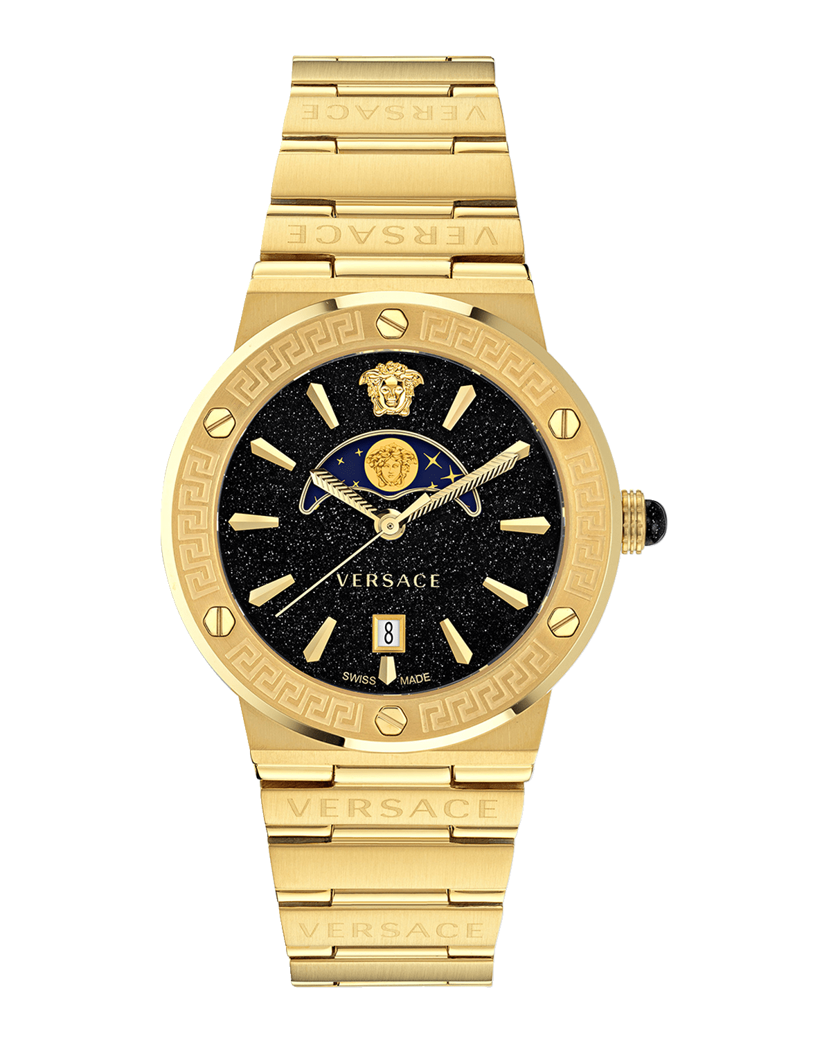 Versace 38mm Medusa Infinite Watch with Bracelet Strap, Two Tone ...