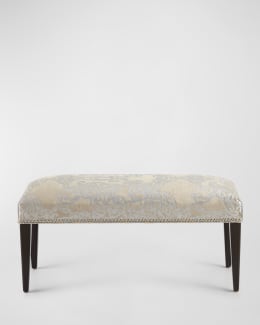 Haute House White Thebes Bench | Neiman Marcus
