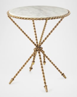 Lena Marble Top Side Table | Neiman Marcus