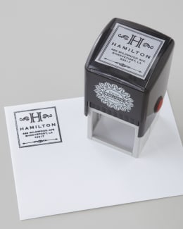 Three Designing Women Single Initial Address Stamp | Neiman Marcus