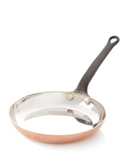 Duparquet Copper Cookware Solid Copper Saute Pan with Silver Lining ...