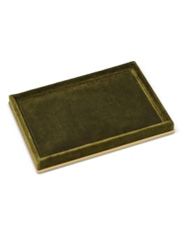 AERIN Valentina Velvet Heart Tray | Neiman Marcus