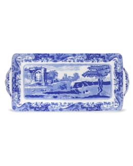 Spode Blue Italian Devonia Tray | Neiman Marcus