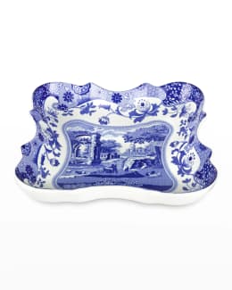 Spode Blue Italian Sandwich Tray | Neiman Marcus