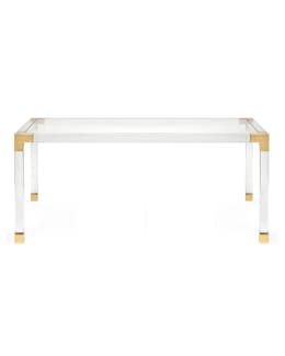 Interlude Home Osprey Dining Table with Leaf | Neiman Marcus