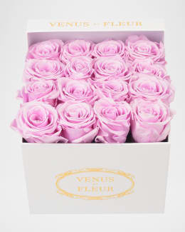 Venus ET Fleur Classic Small Round Rose Box | Neiman Marcus