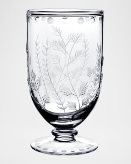 William Yeoward Crystal Fern Footed Vase | Neiman Marcus