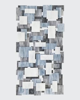 Karo Studios Glass and Metal Wall Sculpture | Neiman Marcus