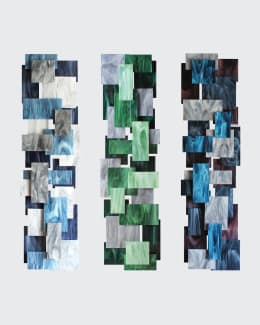 Karo Studios Glass and Metal Wall Sculpture | Neiman Marcus
