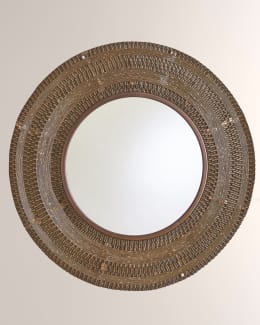 Estriada Round Mirror | Neiman Marcus